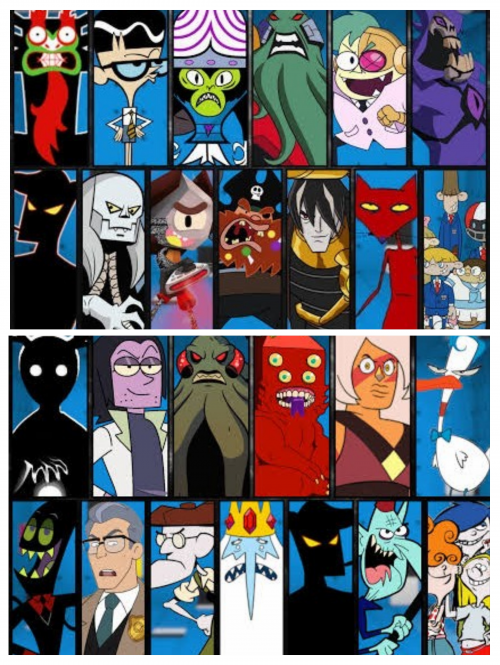 Create a Vilões da Cartoon network Tier List - TierMaker