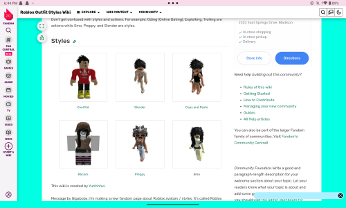 Create a Roblox styles! ^^ Tier List - TierMaker