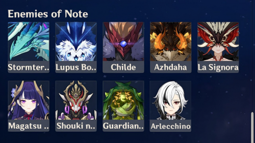 Create a Genshin impact Weekly boss ost 5.0 Tier List - TierMaker