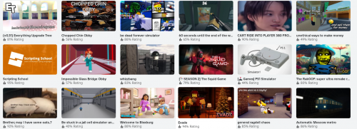 rank random roblox games on my homepage Tier List (Community Rankings ...