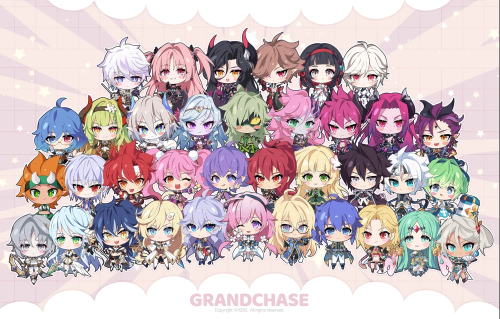 Create a Grand Chase Dimensional Chaser playable characters Tier List ...