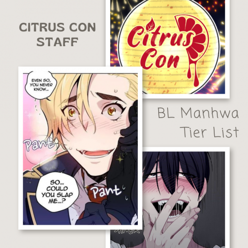 18+ BL Manhwa: Citrus Con Staff Edition Tier List (Community Rankings) - TierMaker