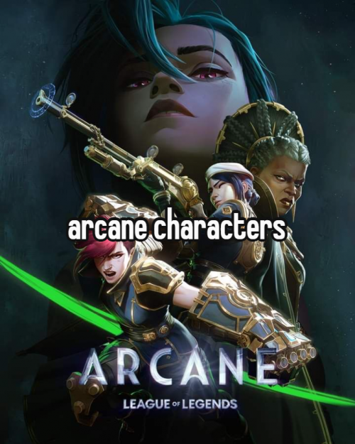 Create a Arcane characters Tier List - TierMaker