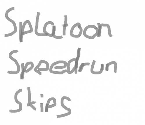 Create a Splatoon Speedrunning Skips Tier List - TierMaker