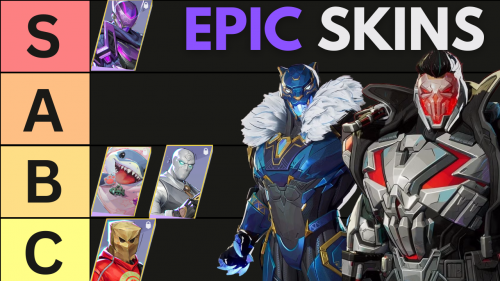 Create a Marvel Rivals Epic Skins Tier List - TierMaker