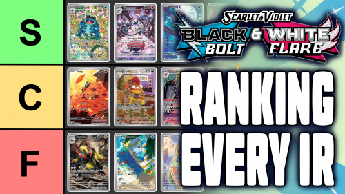 Create a Every Black Bolt & White Flare Illustration Rare Tier List ...