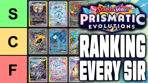 Create a Prismatic Evolutions Special Illustration Rares Tier List ...