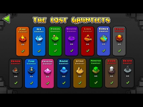 Create a Geometry Dash Gauntlets Tier List - TierMaker