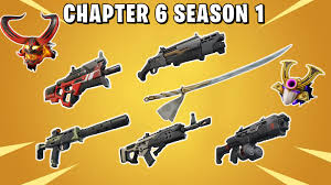 Create a Fortnite Chapter 6 season 1 Weapons Tier List - TierMaker