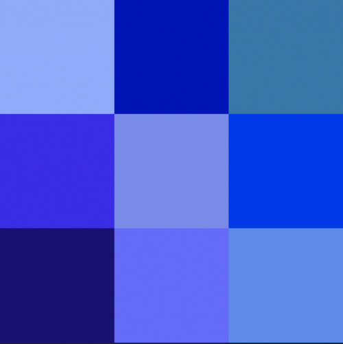 Create a rate all shades of blue Tier List - TierMaker