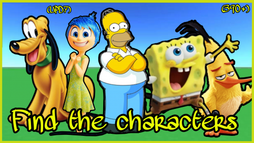 Create a (UPD8) Find The Characters (524) Tier List - TierMaker