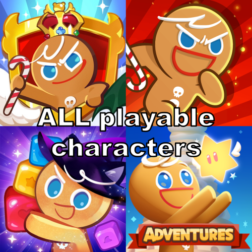Create a Cookie Run Playable Characters (CRK,CROB,CRWC,CRTOA, Kakao ...