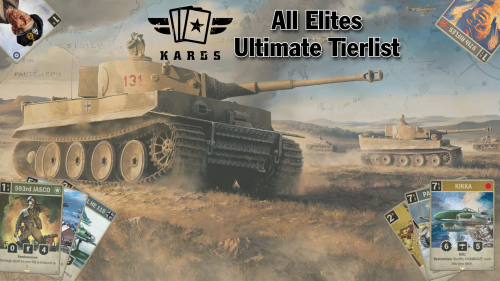 Create a Kards ALL Elites (BaI) Tier List - TierMaker