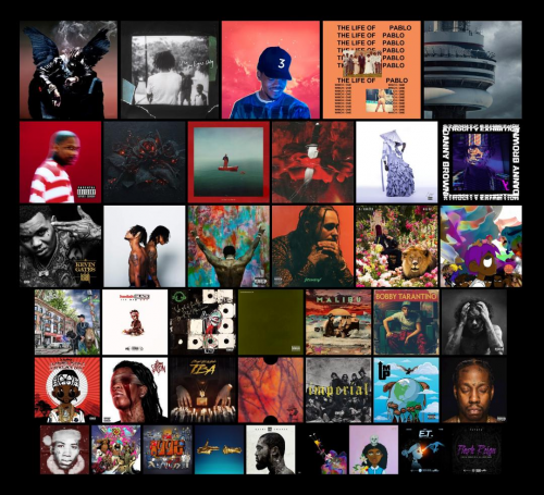 Create a Album & EP Modern Rankings Tier List - TierMaker