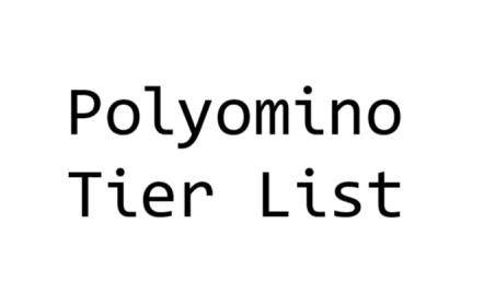 Create a Polyomino Monomino to Hexomino Tier List - TierMaker
