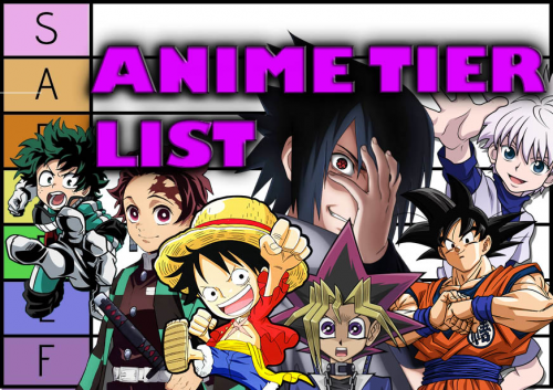 Create a The Ultimate Shonen Tier List - TierMaker