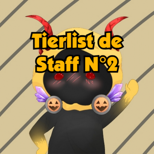 Tierlist de que tan bien te cae mejor el Staff Tier List (Community ...