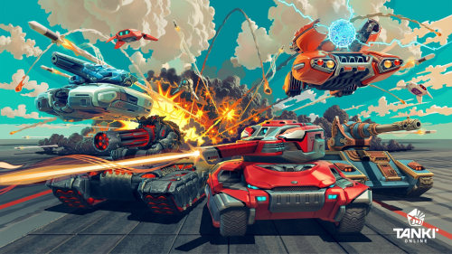Create a Turret Aug in Tanki Online matchmaking battle (4 July 2025 ...