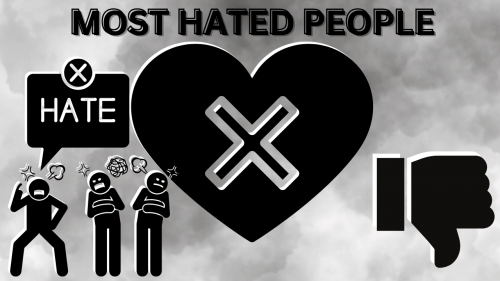 Create a Rank These People From Most Hated To Least Hated Tier List ...