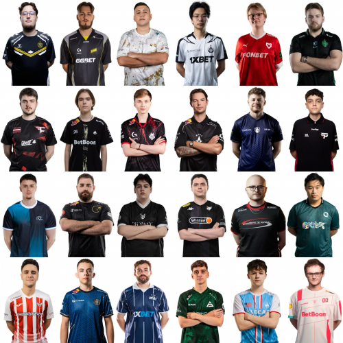 Create a counter-strike 2 pro jerseys Tier List - TierMaker