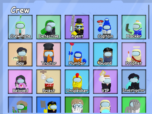 Create a Roblox Among us Roles Tier List - TierMaker