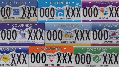 Create a Colorado License Plates ranked by driving ability Tier List ...