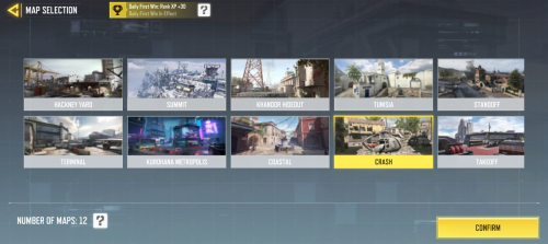 Create a Snd Maps on CoDm Tier List - TierMaker