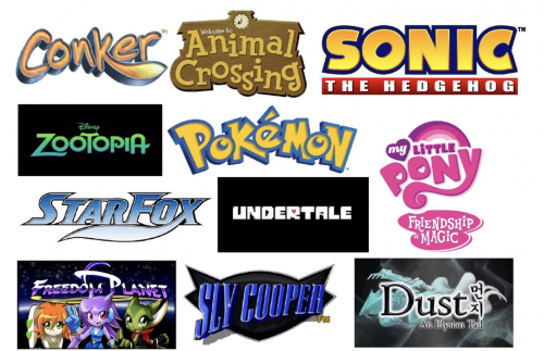 Create a Ultimate Furry/Anthro Franchises (100+) Tier List - TierMaker