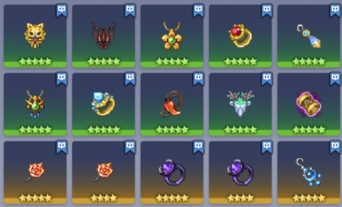 Create a Guardian Tales Accesories / Shields Tier List - TierMaker