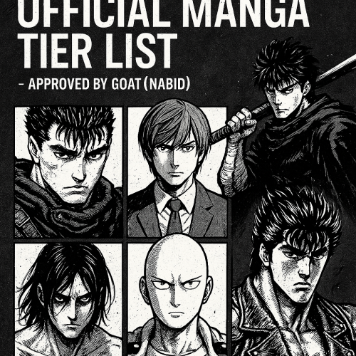 Create a Manga Ranking Tier List - TierMaker