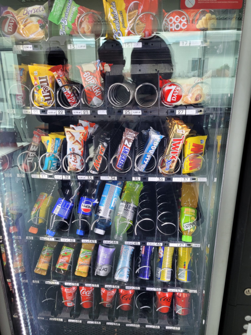 Create a vending machine Tier List - TierMaker