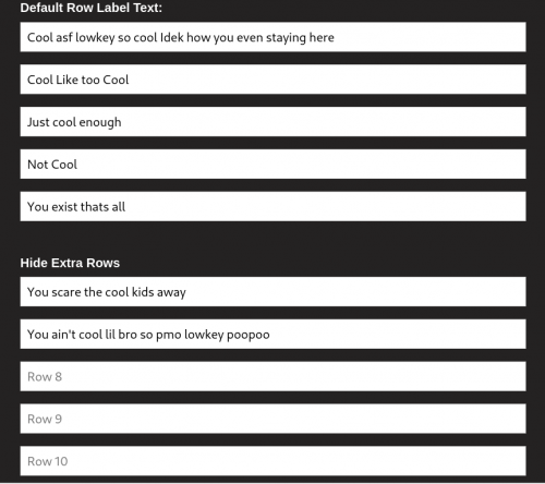 Create a Cool rankessrrs Tier List - TierMaker