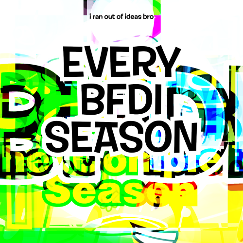 Create a BFDI: Every Single Season Tier List - TierMaker