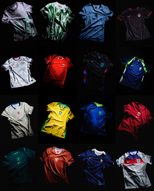 Create a Nike 2025 Women’s National Team Kits Tier List - TierMaker