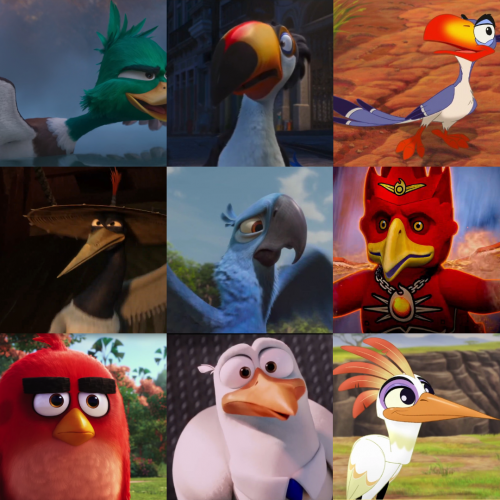Create a Bird Characters Tier List - TierMaker