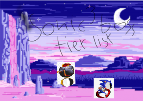 Create a Sonic 3 air bosses Tier List - TierMaker
