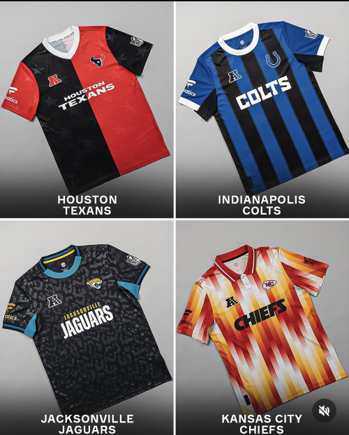 Create a NFL Soccer Jersey Tier List - TierMaker