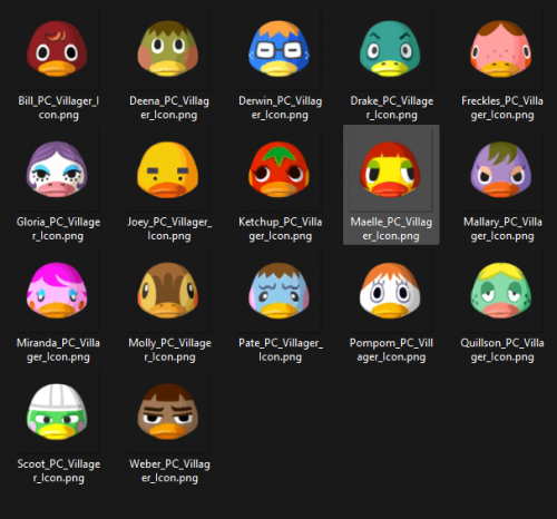 Create a ACNH Duck Villager Tier List - TierMaker