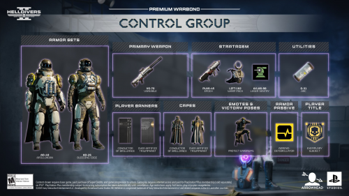 Create a Helldivers 2 - Warbond Tierlist (Control Group update) Tier ...