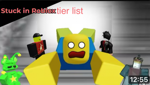 Create a Stuck in Roblox Characters Tier List - TierMaker