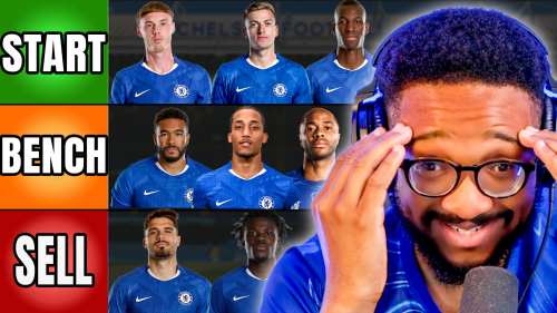 Create a Start, Bench, Sell Chelsea Tier List - TierMaker