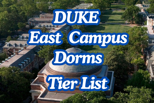 Create a Duke East Campus Dorm Rankings Tier List - TierMaker