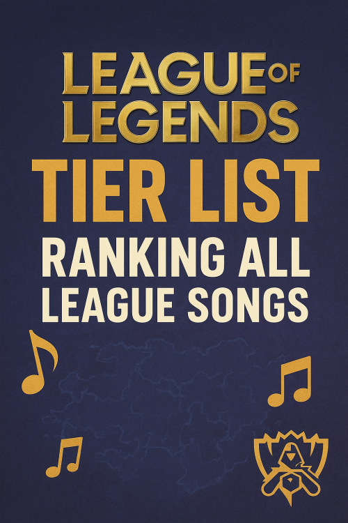 Rate all LoL Songs Tier List (Community Rankings) - TierMaker