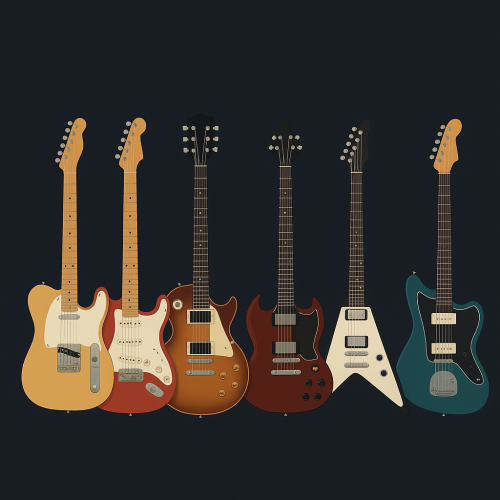 Create a All Electric Guitar Shapes Tier List - TierMaker