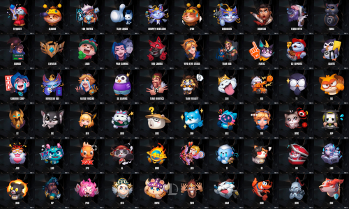 Create a LoL Teams emote 2025 Tier List - TierMaker