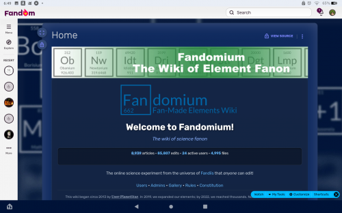 Create a Ranking Fandomium Elements Tier List - TierMaker