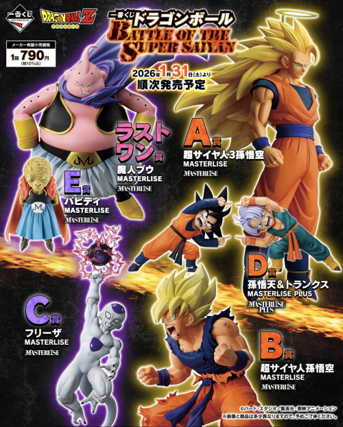 Create a Dragon Ball Masterlise Figures 2026 Tier List - TierMaker