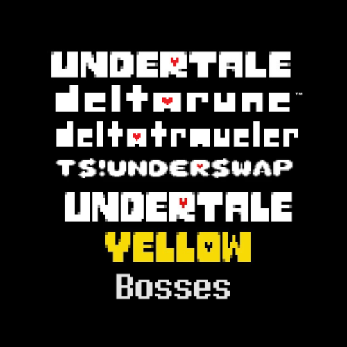 Create a Undertale + Deltarune + Some Fan Games Boss Tier List - TierMaker