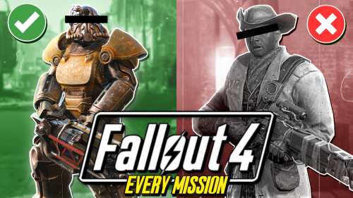 EVERY Fallout 4 Main Quest (All Factions) Tier List (Community Rankings ...