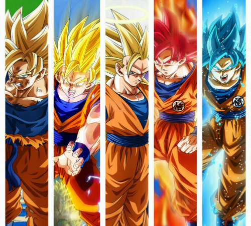 Create a All Major Saiyan Forms Tier List - TierMaker